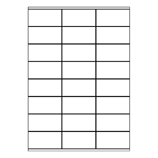 Software Crea e Stampa e Modelli di Word 70x36-R | Avery